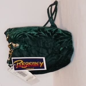 Sears | Bags | Sears Dark Green Velvet Tandem Bag Regency Collection ...